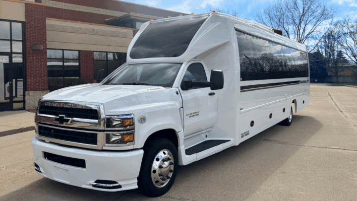 Meet The Coach 5 Party Bus Rental That's Turning Heads Across Detroit